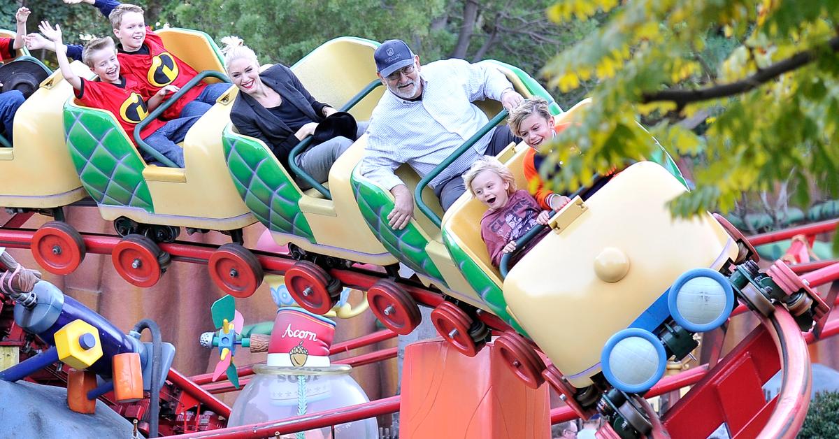 Weeeee! Gwen Stefani Takes the Kids to Disneyland!