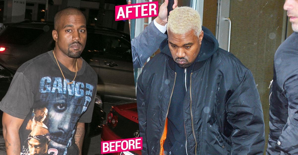 Kanye West Packs On The Pounds Over The Years