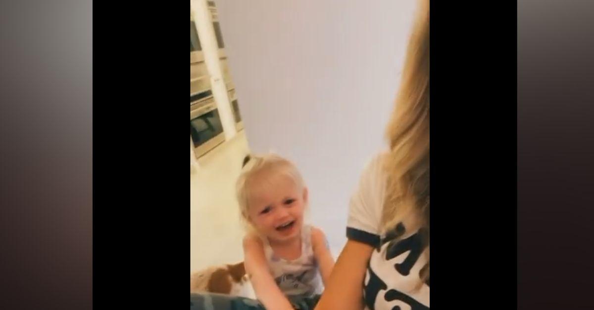 Lara Trump Slammed For Drinking Wine In Front Of Crying Kid: Watch