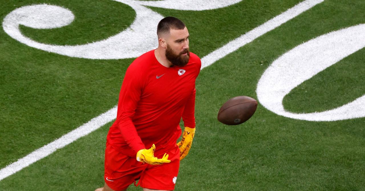 Travis Kelce Screams In Kansas City Chiefs Coach Andy Reid's Face