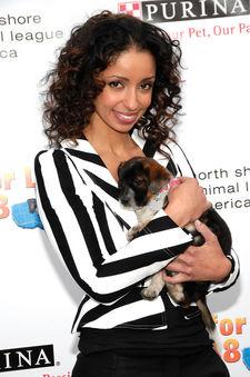Mya Shares Puppy Love