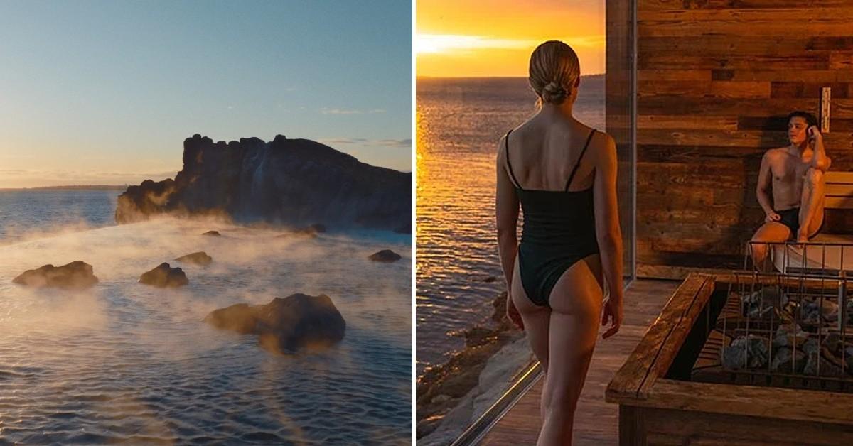 OK! Takes a Exclusive Look Inside Iceland's ' Sky Lagoon ' : An Icelandic Oasis of Ritual and ...