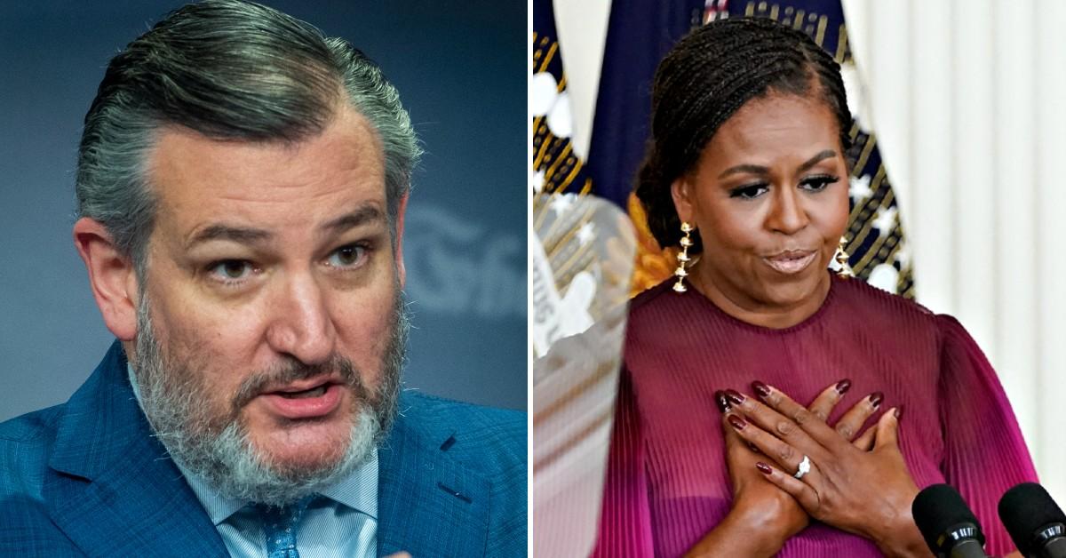 Ted Cruz Predicts Michelle Obama Take Over For Joe Biden