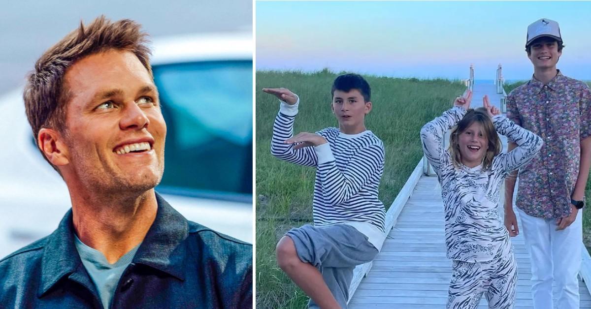 Tom Brady's Sweetest Moments With His 3 Kids: Photos