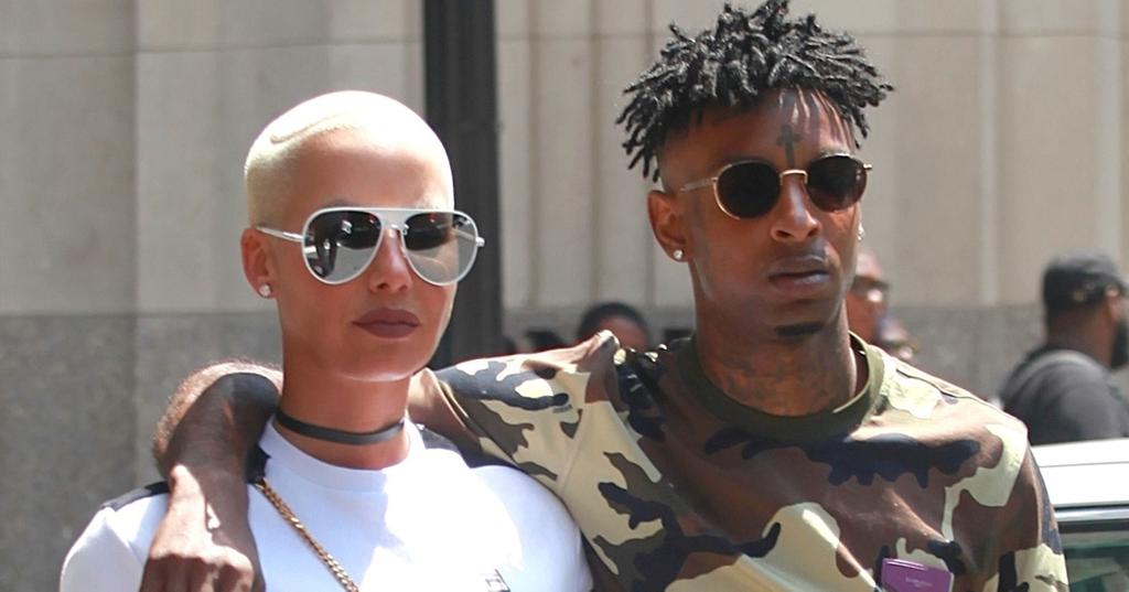 Amber Rose Parades Around With Her New Rapper Boyfriend