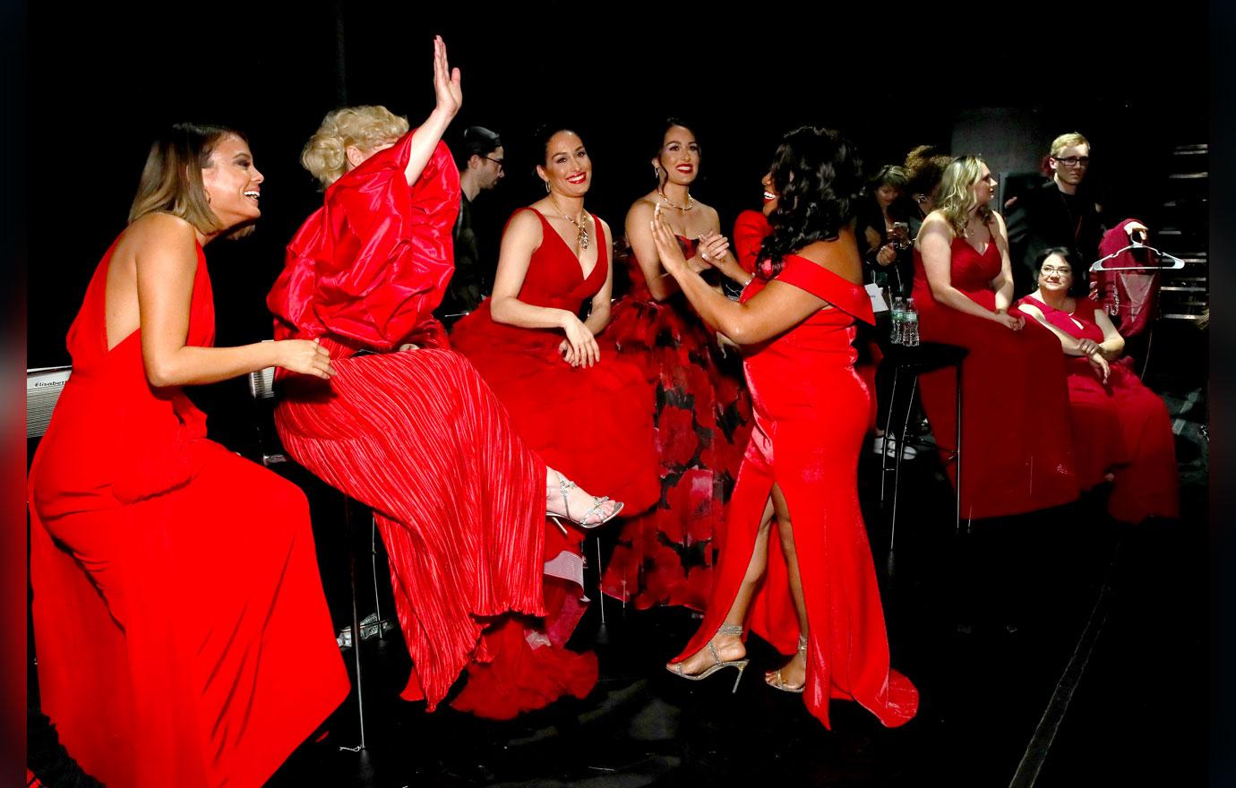 Celebrities Glam Up For 'Go Red For Women' Fashion Show