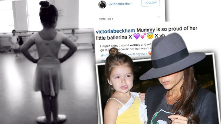 Harper Beckham Makes Her Mom Proud At Ballet Class— She Also Plays The ...