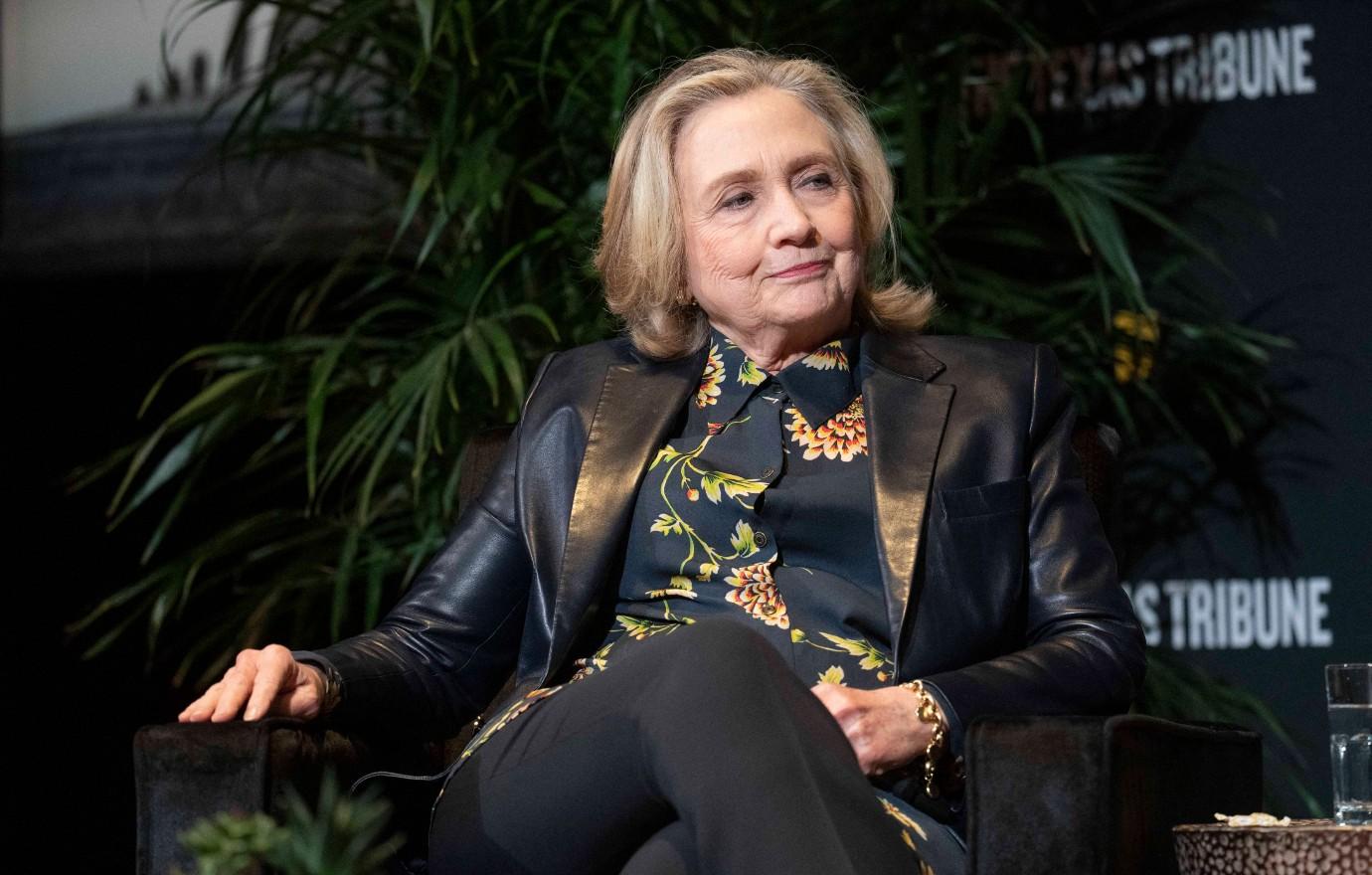 Hillary Clinton Sells 'BUT HER EMAILS' Merch After Trump's Indictment