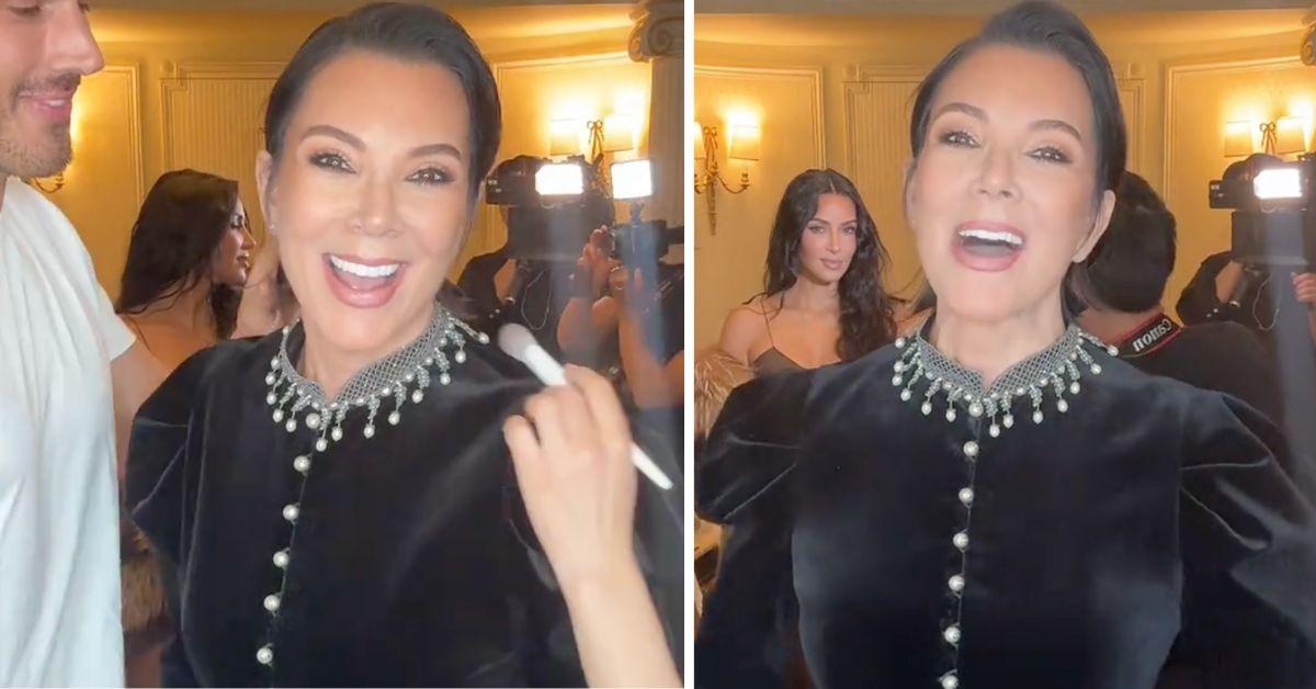 Kris Jenner Debuts Shocking New Face As Kim Kardashian Mocks Her: Watch