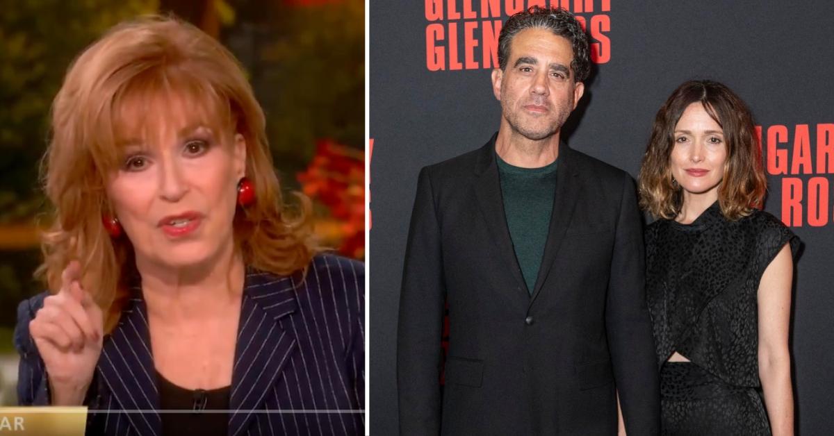 Joy Behar Asks Rose Byrne About Bobby Cannavale's 'X-Rated' Scenes