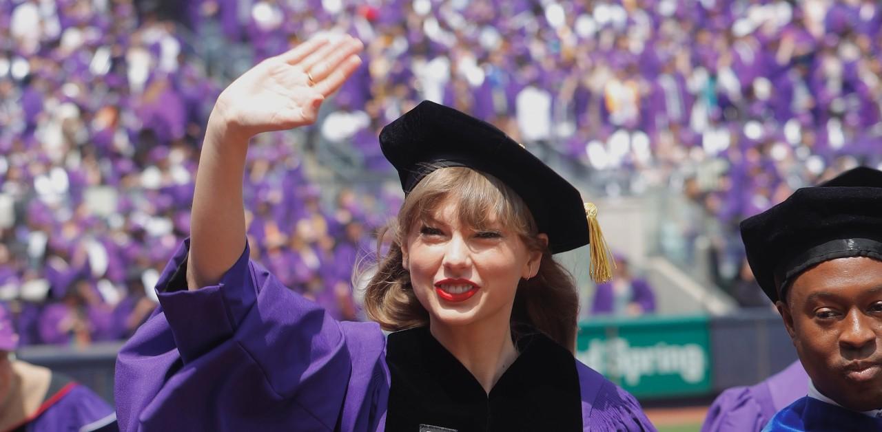 Taylor Swift Talks Being 'Canceled' During NYU Grad Speech: Photos