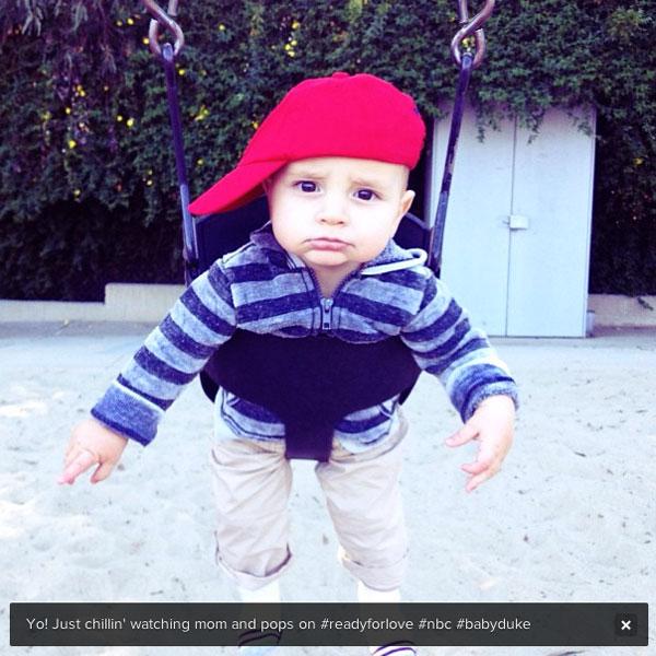 The Cutest Instagrams and TwitPics of Baby Duke Rancic!