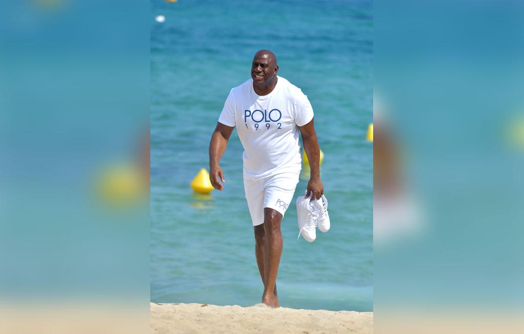 EJ Johnson, Jennifer Lopez Party In St.Tropez For Magic Johnson's Birthday