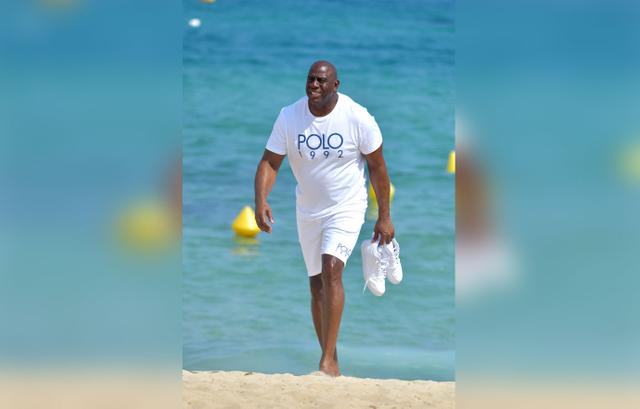 EJ Johnson, Jennifer Lopez Party In St.Tropez For Magic Johnson's Birthday