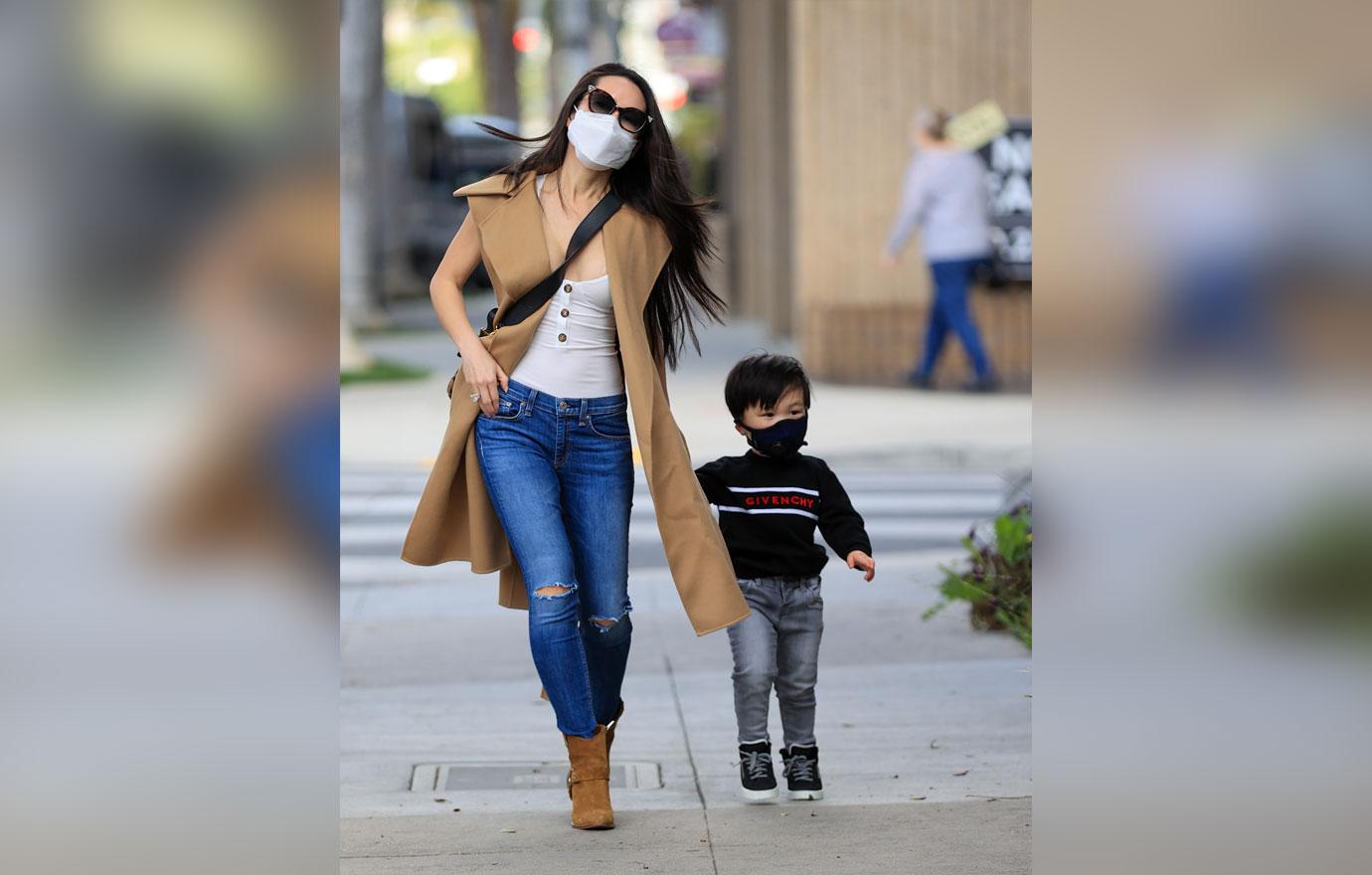 ‘Bling Empire’ Star Christine Chiu Is Stylish Out With Son