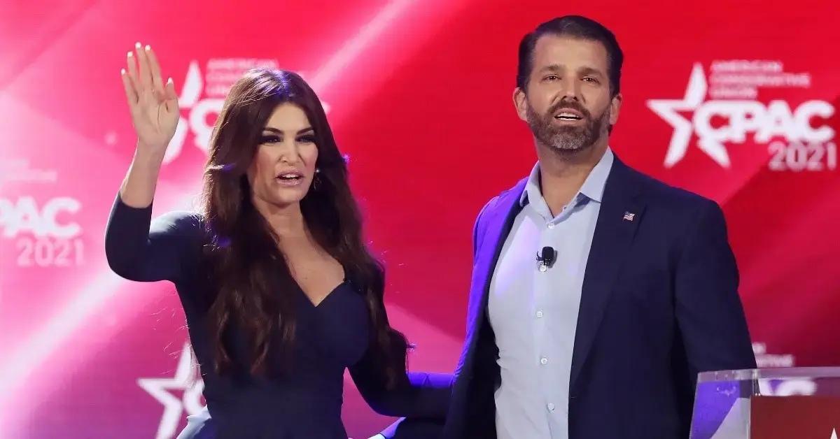 Donald Trump Jr. & Ex Kimberly Guilfoyle Both Attend Super Bowl: Photos