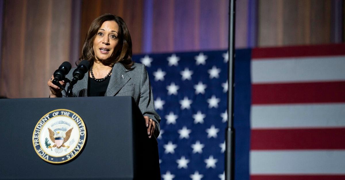 Kamala Harris Laughs After Saying There Needs To Be More Female Leaders