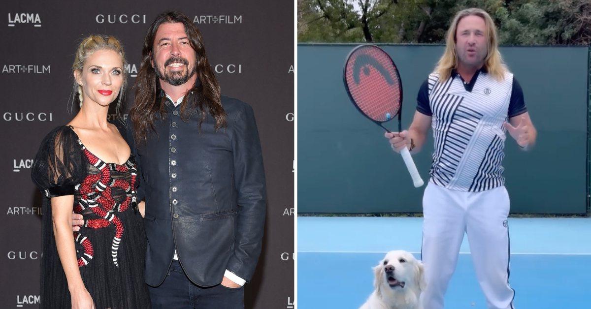 Dave Grohl Accused Wife Of 'Flirting' With Tennis Coach Before Scandal