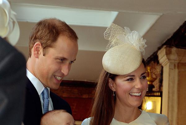 See All the Pics of Prince George at the Royal Christening