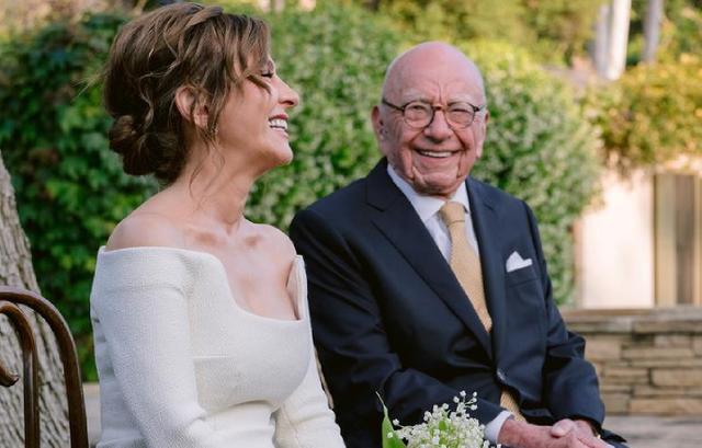 Rupert Murdoch Gets Married For The Fifth Time At L.A. Estate: Photos