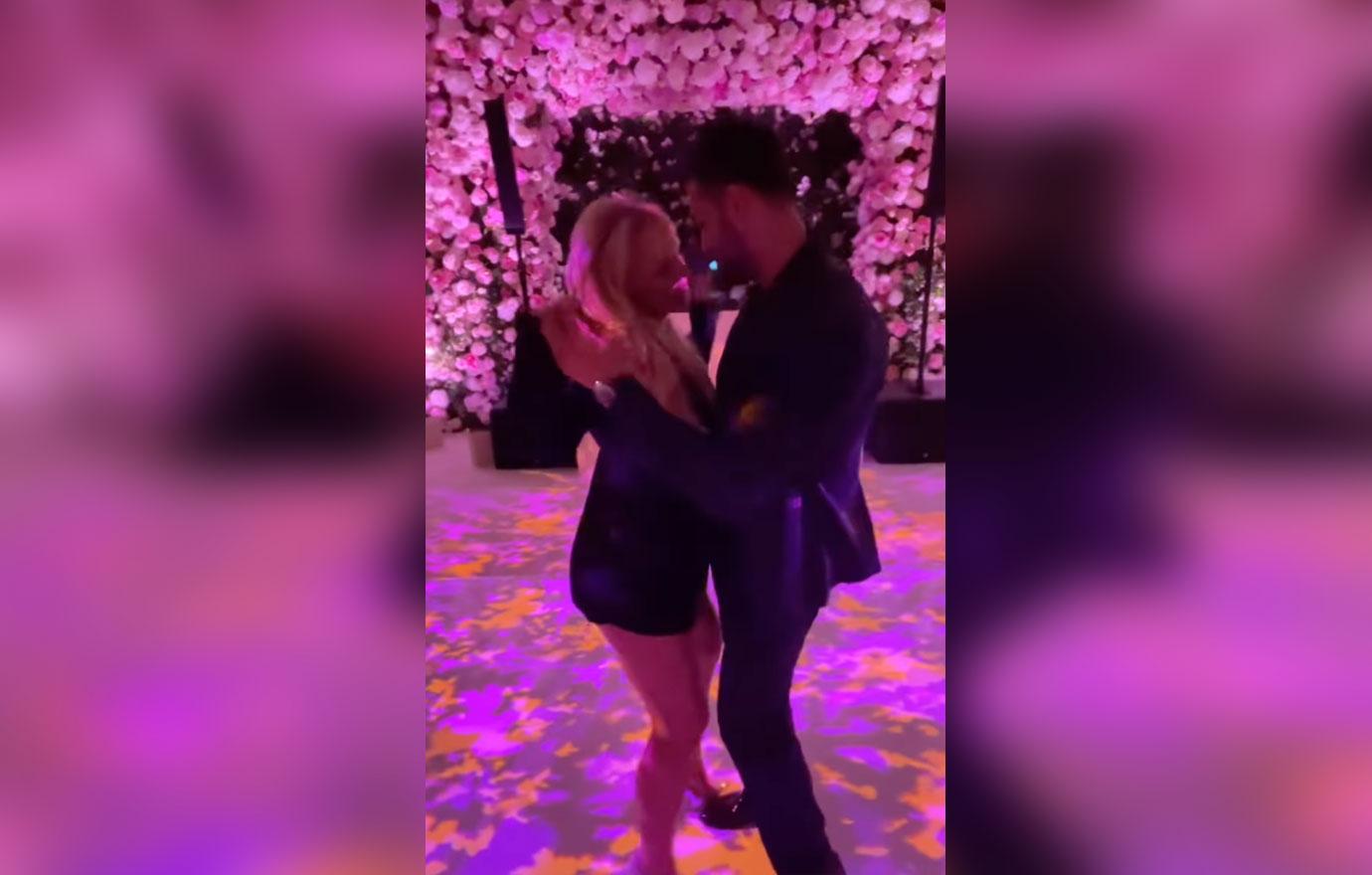 Britney Spears Drops It Low In Seductive Dance With Sam Asghari