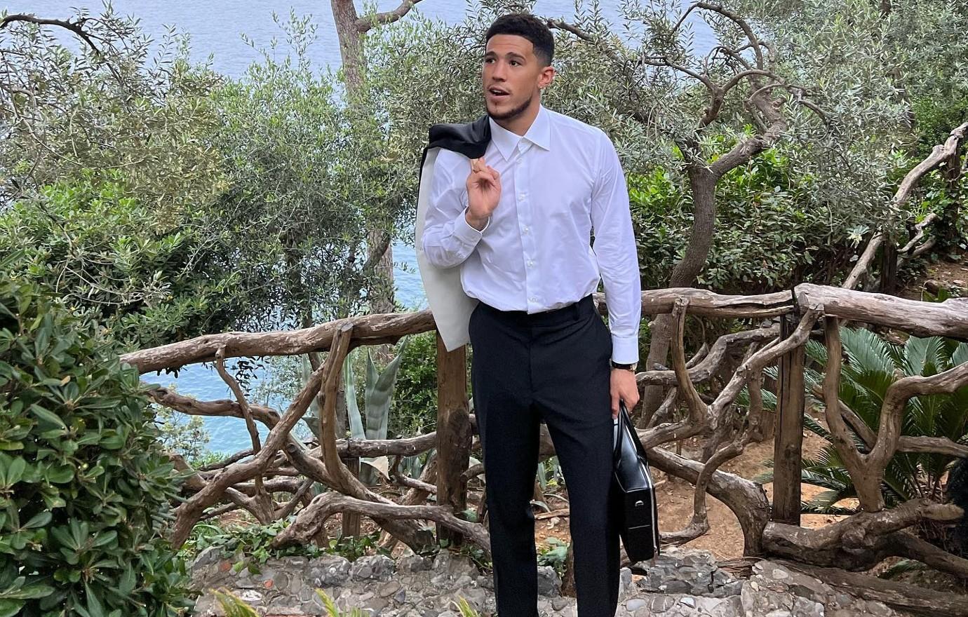 Devin Booker Responds After Fans Accuse Him Of Getting A Toupee