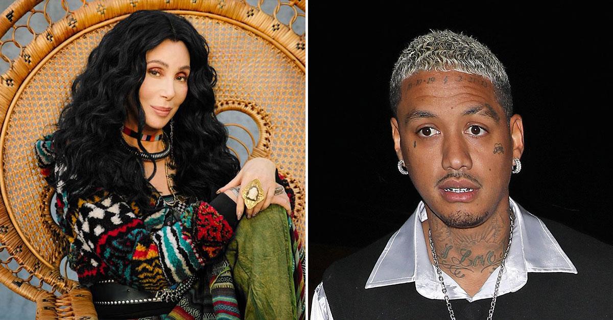 Cher Snuggles Up To Boyfriend Alexander 'AE' Edwards For Night Out