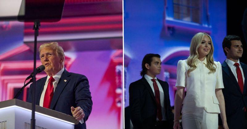 Donald Trump Dismisses Daughter Tiffany At RNC: Watch