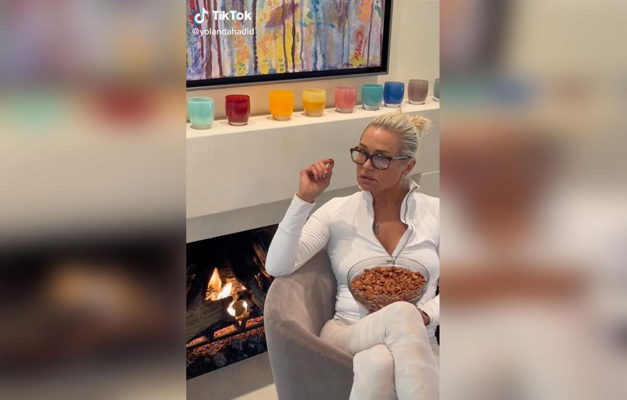 Yolanda Hadid Jokes About Controversial Almond Quips In Viral Tiktok