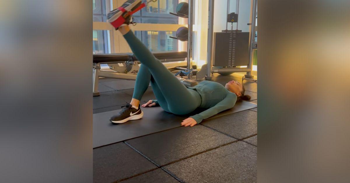 Nicole Scherzinger Flaunts Toned Body During Workout Routine: Photos