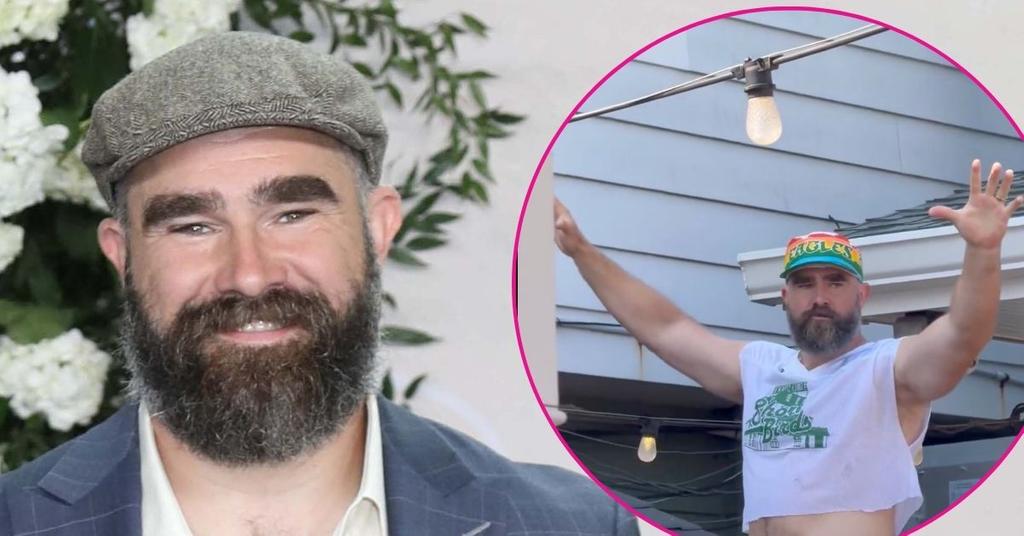 Jason Kelce Strips Down To His Speedo In Shocking Video