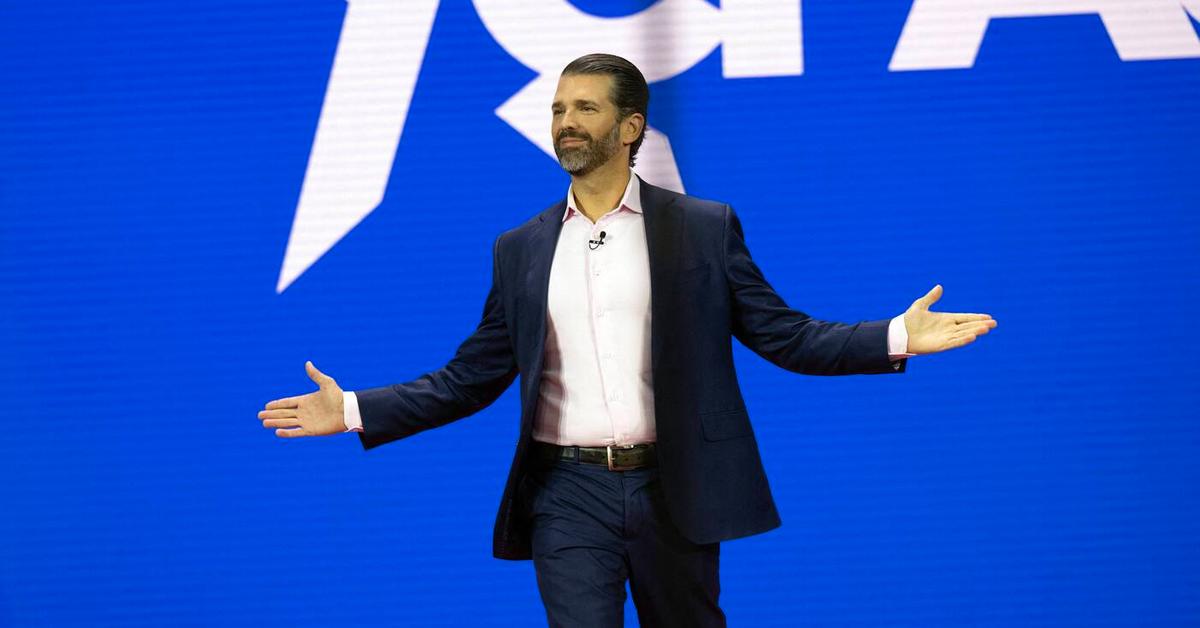 Donald Trump Complained About Trump Jr.'s Outrageous Hand Gestures