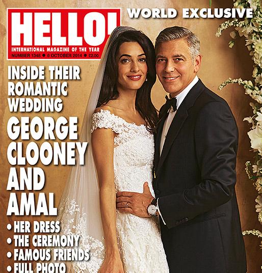 Amal Alamuddin Wedding Dress: See First Photos Of Mrs. Clooney As A Bride In Oscar de la Renta!