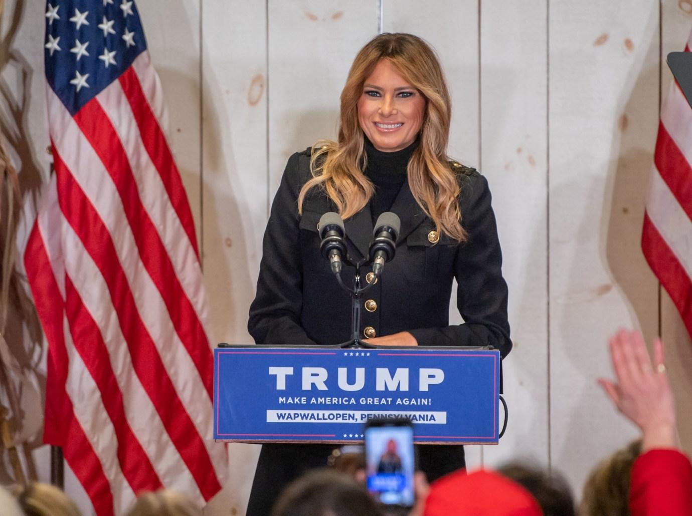 Melania Trump Attends Rosalynn Carter's Memorial Without Donald Trump