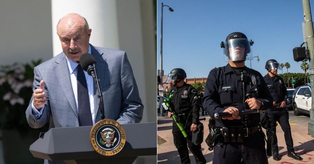 Dr. Phil Faces Backlash For Ties To Los Angeles ICE Raids