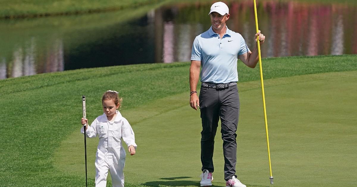 Rory McIlroy Kisses Wife Erica Stoll’s Forehead At 2025 Masters