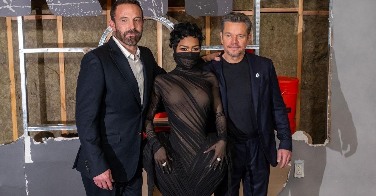 Teyana Taylor Gets Cozy With 'The Rip' Costars Matt Damon and Ben ...