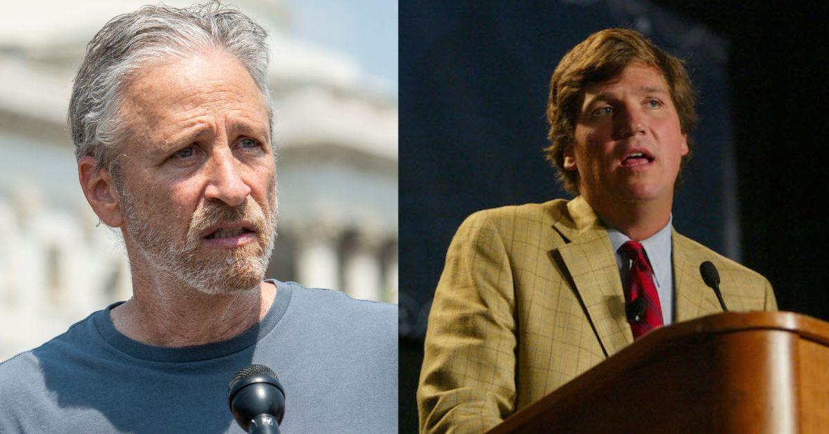 Jon Stewart Tears Apart Tucker Carlson's Interview With Vladimir Putin