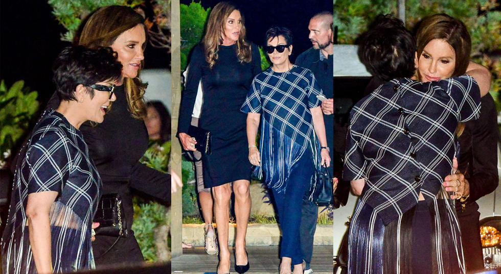 New Girlfriends! Kris And Caitlyn Jenner Photographed For The First ...