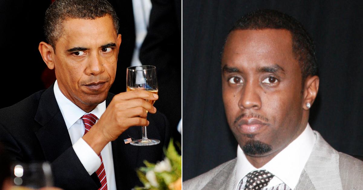 Sean 'Diddy' Combs Allegedly Carried Pills With Barack Obama's Face