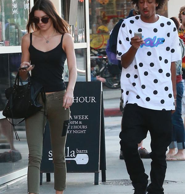 OK! Quick Pics: Kendall Jenner Spotted With Mystery Boy, Robin Thick ...
