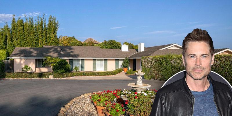Rob Lowe Buys New Home in Montecito For $5.2 Million: Photos