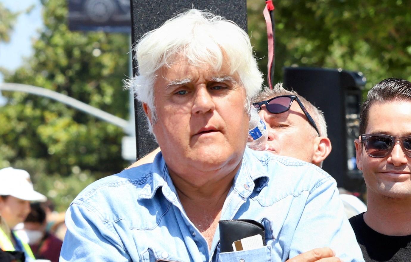 Jay Leno Says He's 'All Right' After Breaking His Wrist In Nasty Fall