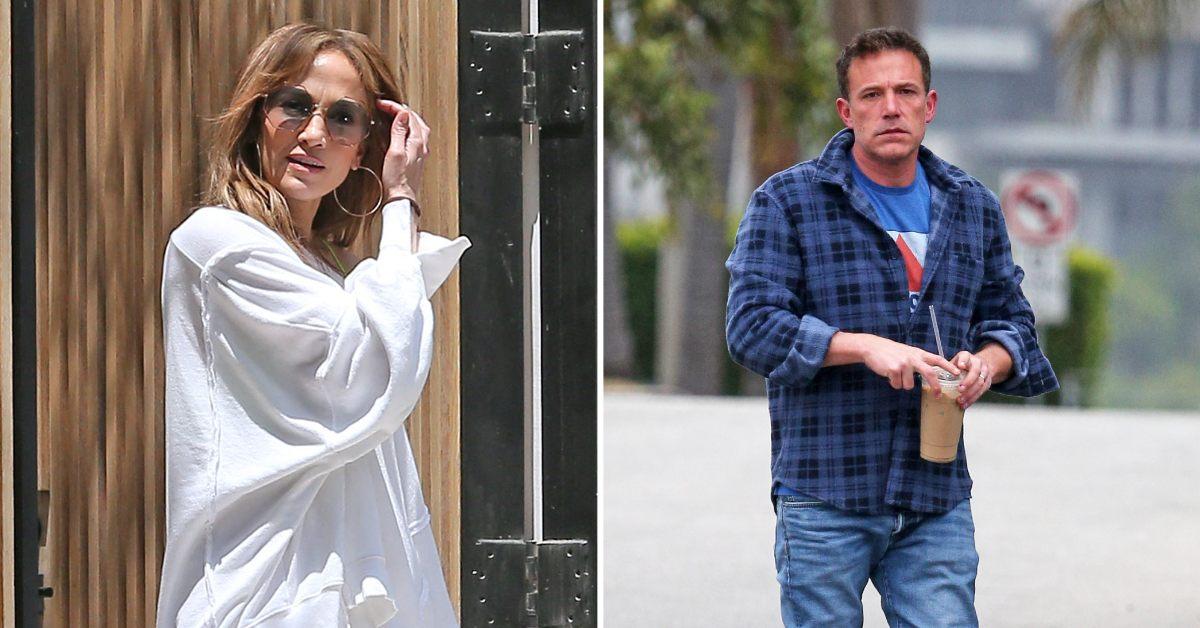 Jennifer Lopez Stops By Ben Affleck's L.A. Office Amid Marital Woes