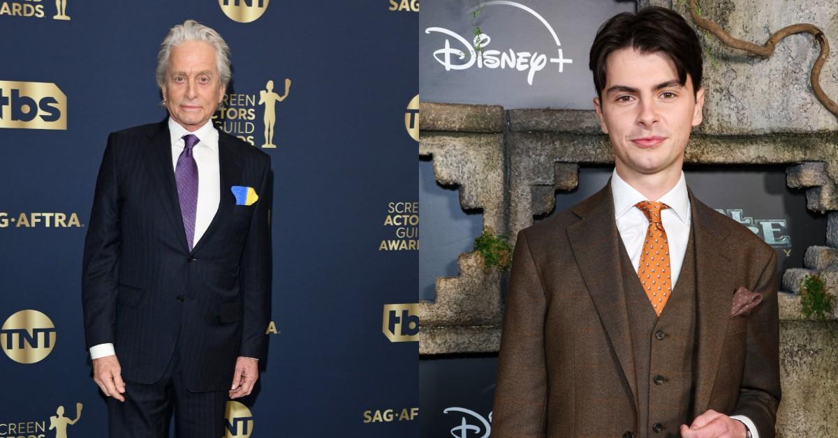 Michael Douglas & Son Dylan, 22, Attend Opening Night Of Broadway Play