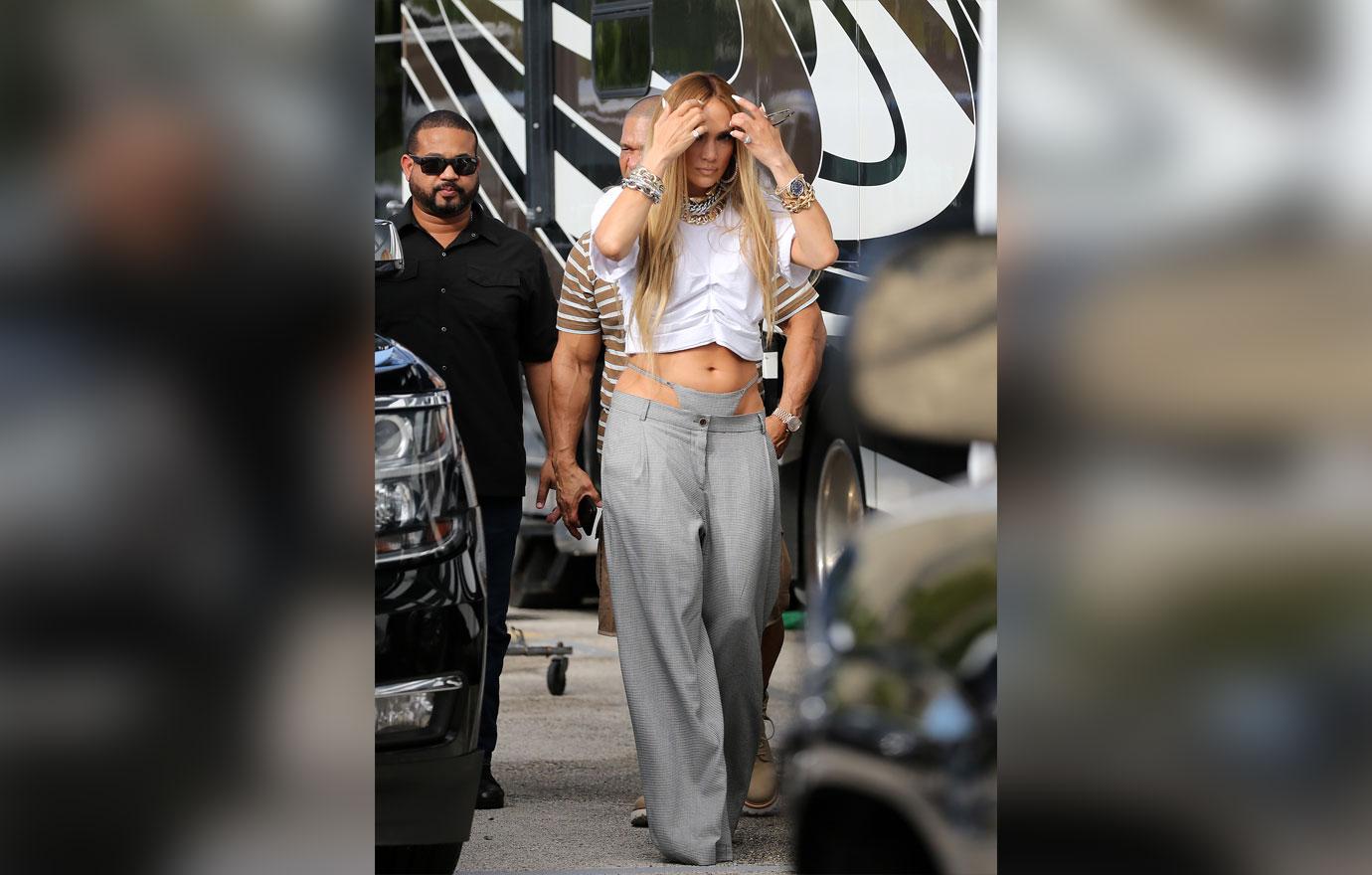 Jennifer Lopez Drops Her Pants While Filming A New Music Video