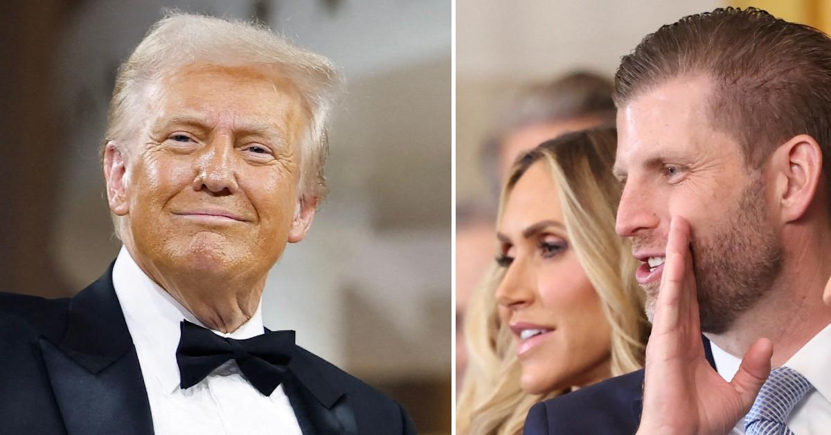 Donald Trump Slammed After Bragging About Eric & Daughter-In-Law Lara