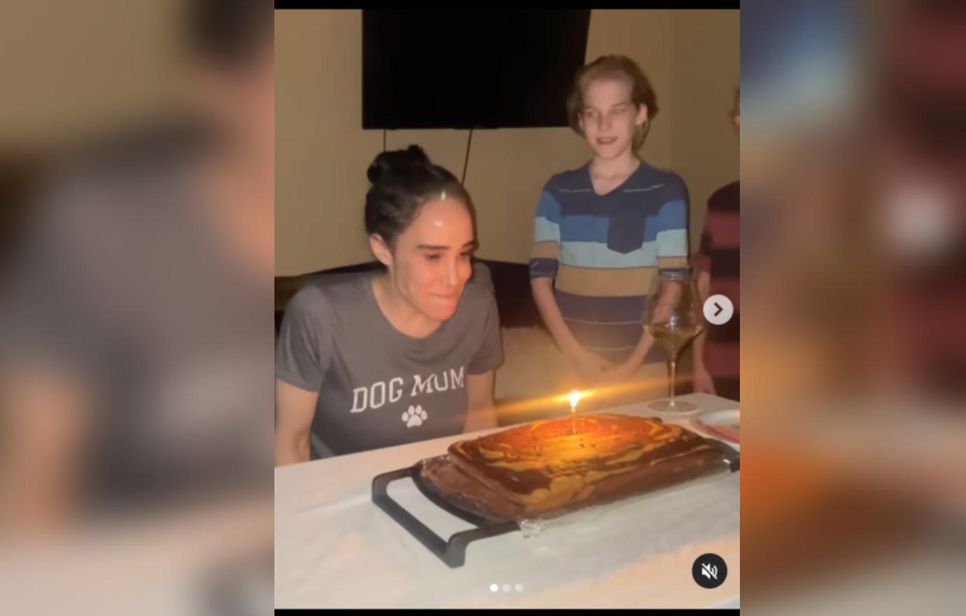 Nadya 'Octomom' Suleman Celebrates Birthday With Her 14 Kids