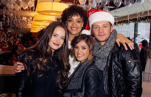 ABC Family Stars Heat Up The Ice To Celebrate 25 Days of Christmas