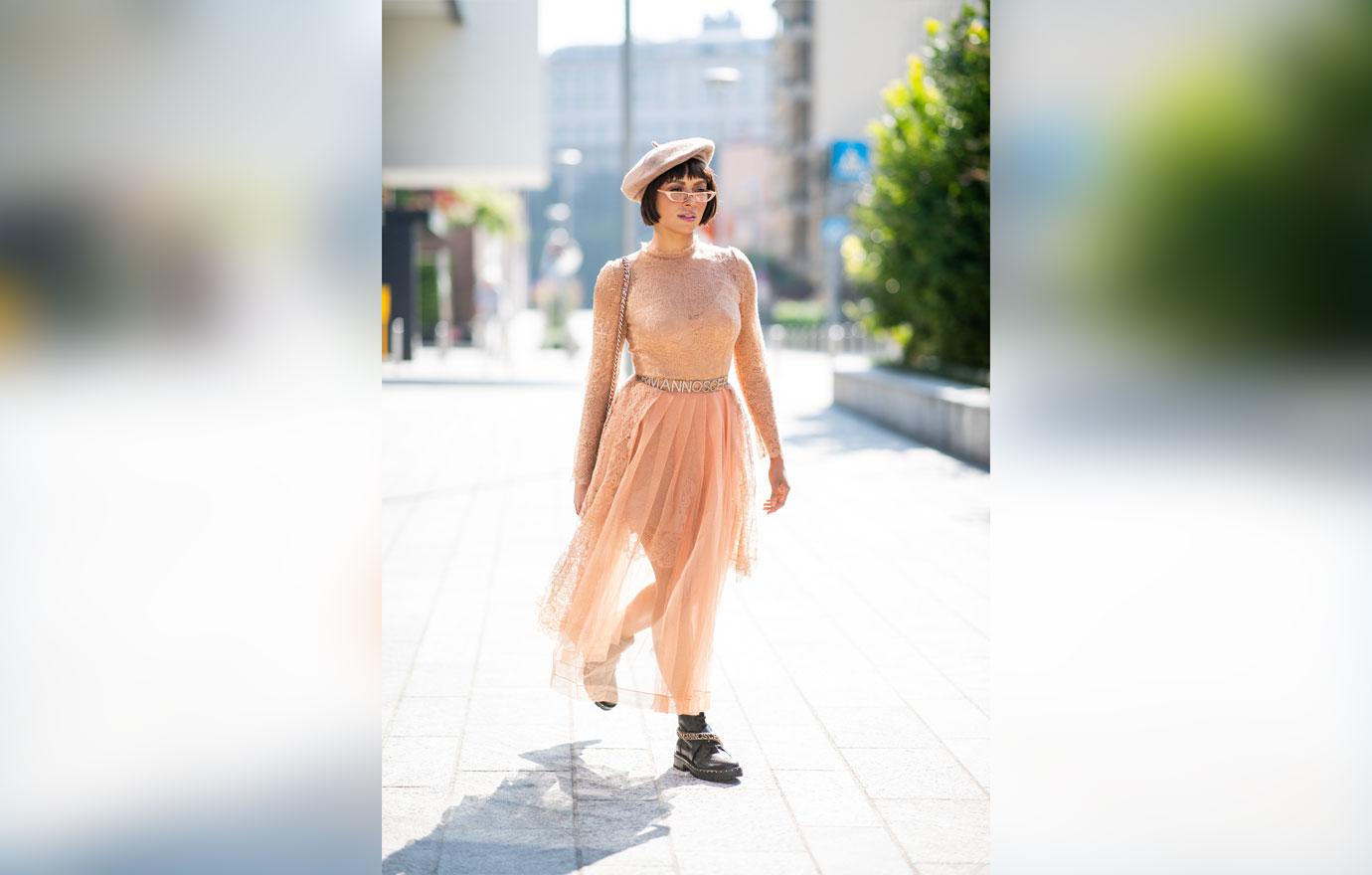 PICS Kat Graham Serves Up So Many 'Lewks' At Milan Fashion Week